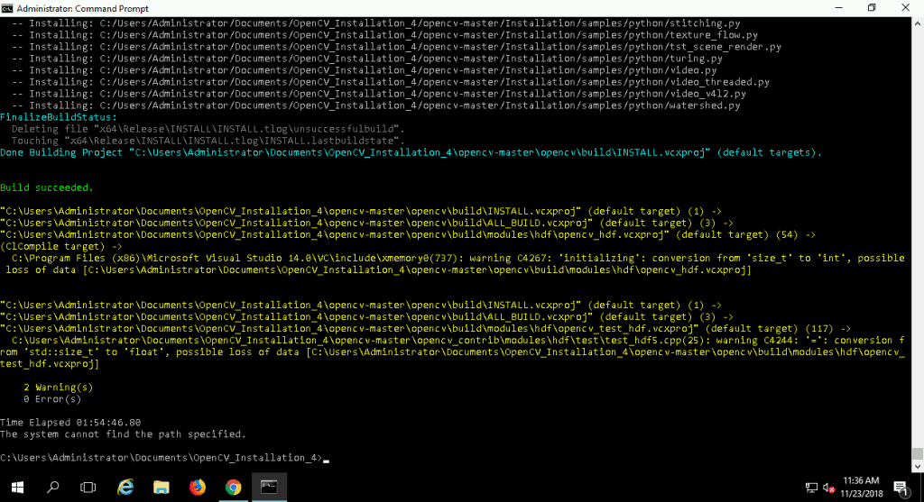 Install OpenCV 4 on Windows | LearnOpenCV