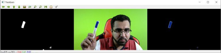 Creating a Virtual Pen & Eraser with OpenCV | LearnOpenCV