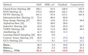 Image Matting with state-of-the-art Method "F, B, Alpha Matting ...