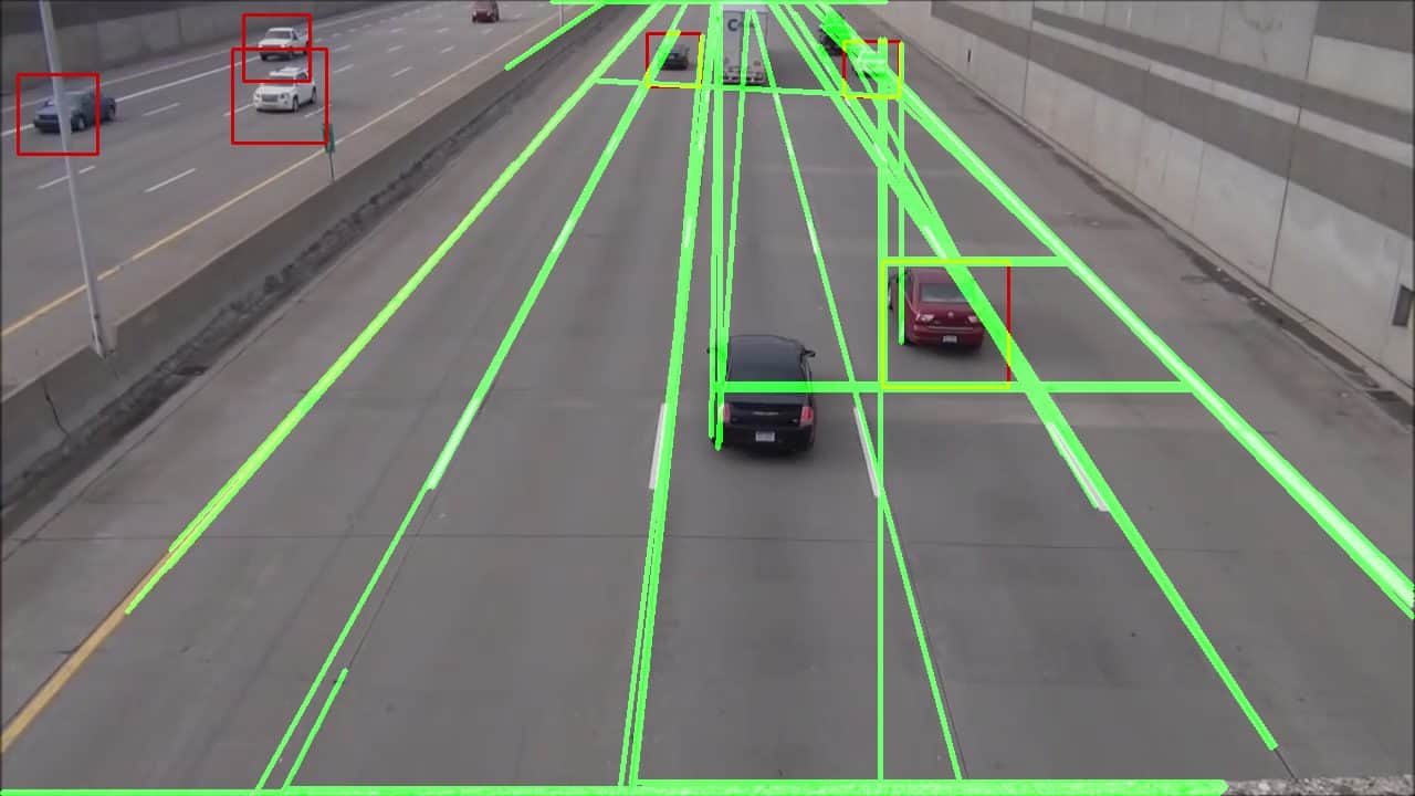 lane change detection | Learn OpenCV