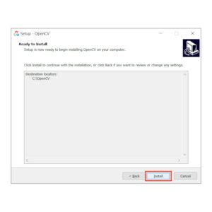 Install OpenCV on Windows - C++ / Python