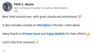 Exploring SAHI: Slicing Aided Hyper Inference for Small Object Detection