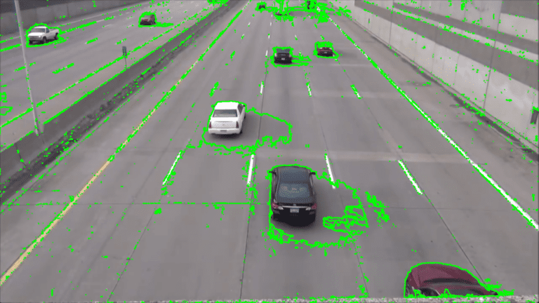Moving Object Detection using OpenCV