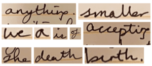 Handwritten Text Recognition using OCR